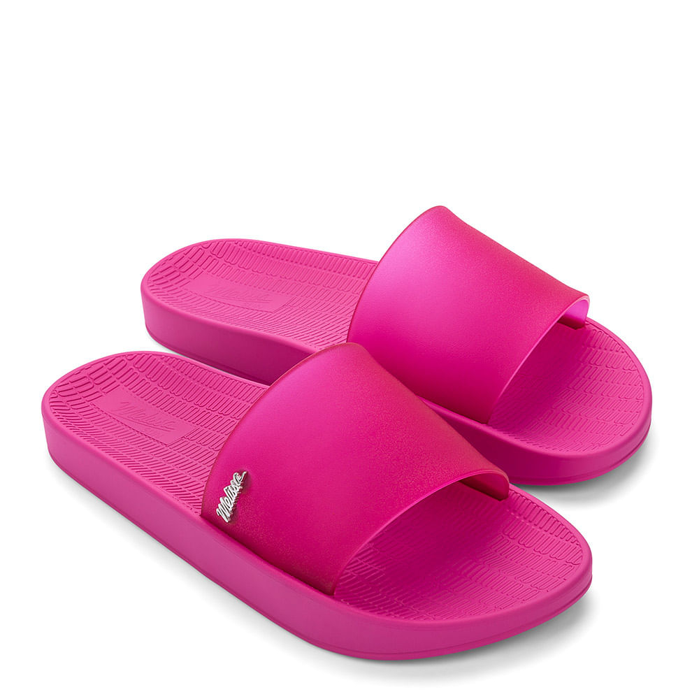 Chinelo Melissa Sun Sunset Slide Rosa Rosa