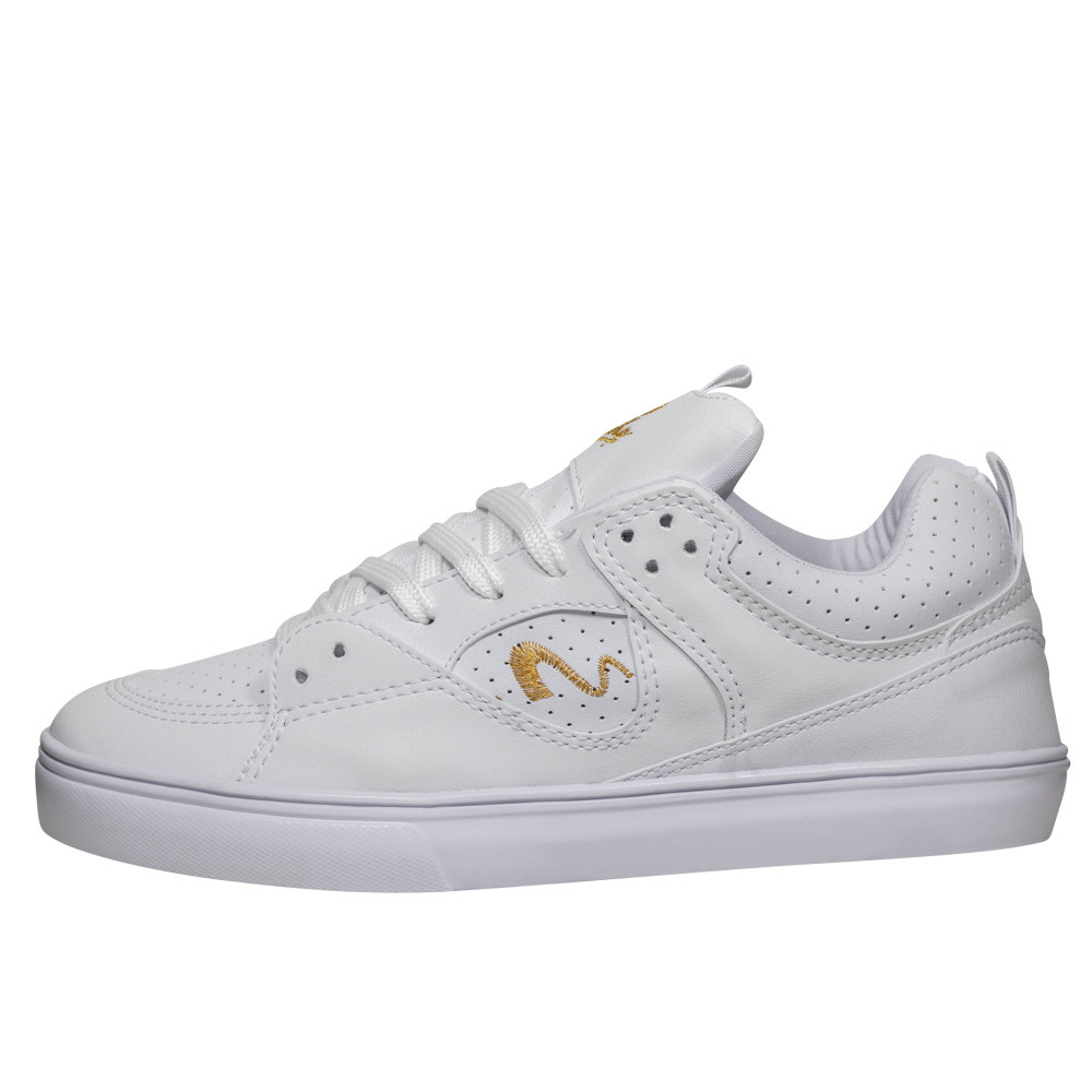 Tênis Tesla Fusion Denis Silva White Gold - Branco | Emporium Brazil