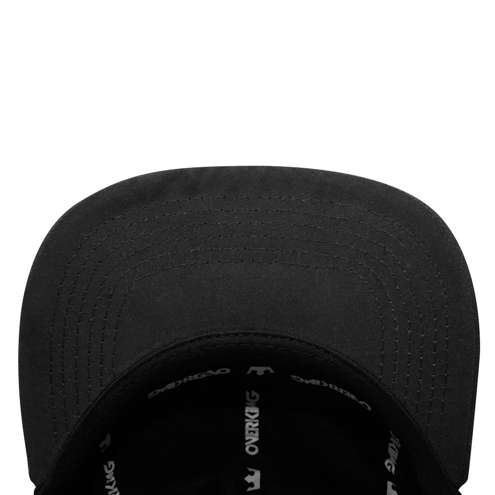 Boné Overking Aba Reta Strapback Five Panel Compton Tag Preto ...