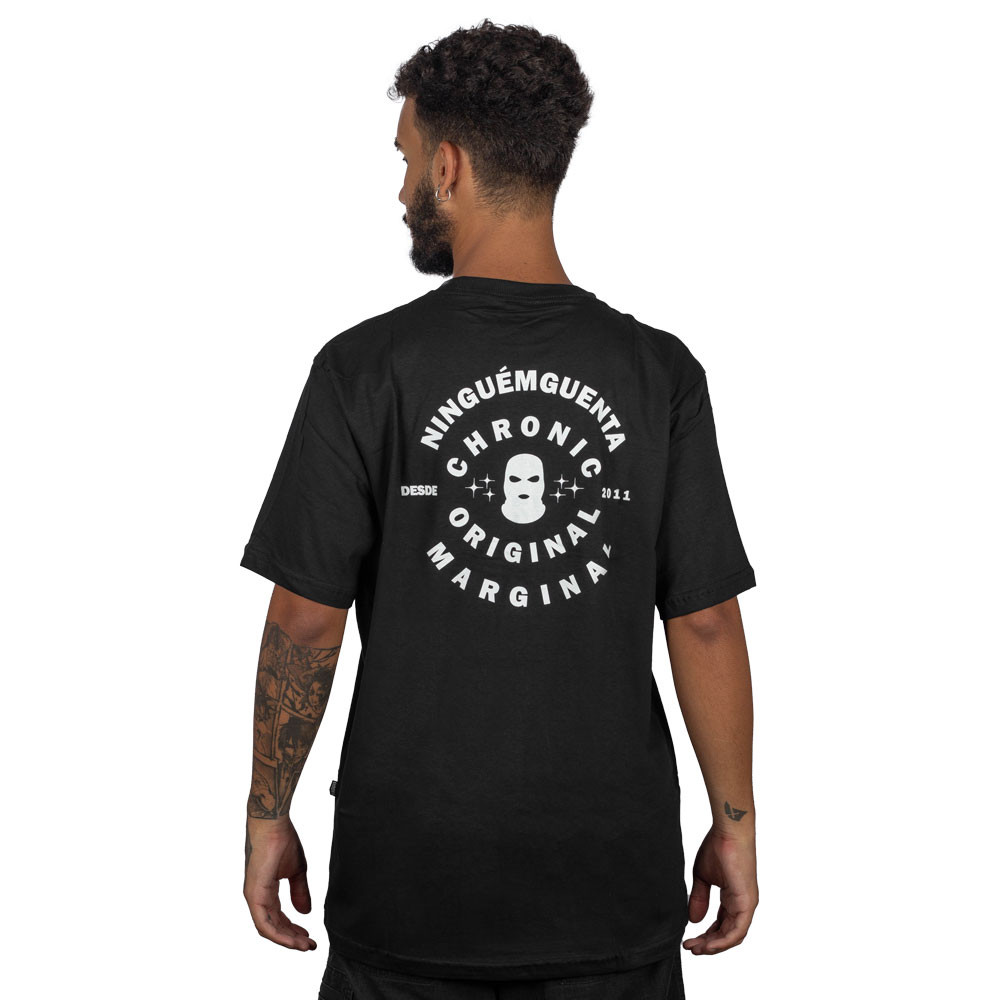 Camiseta Chronic Original Marginal Preto | Emporium Brazil