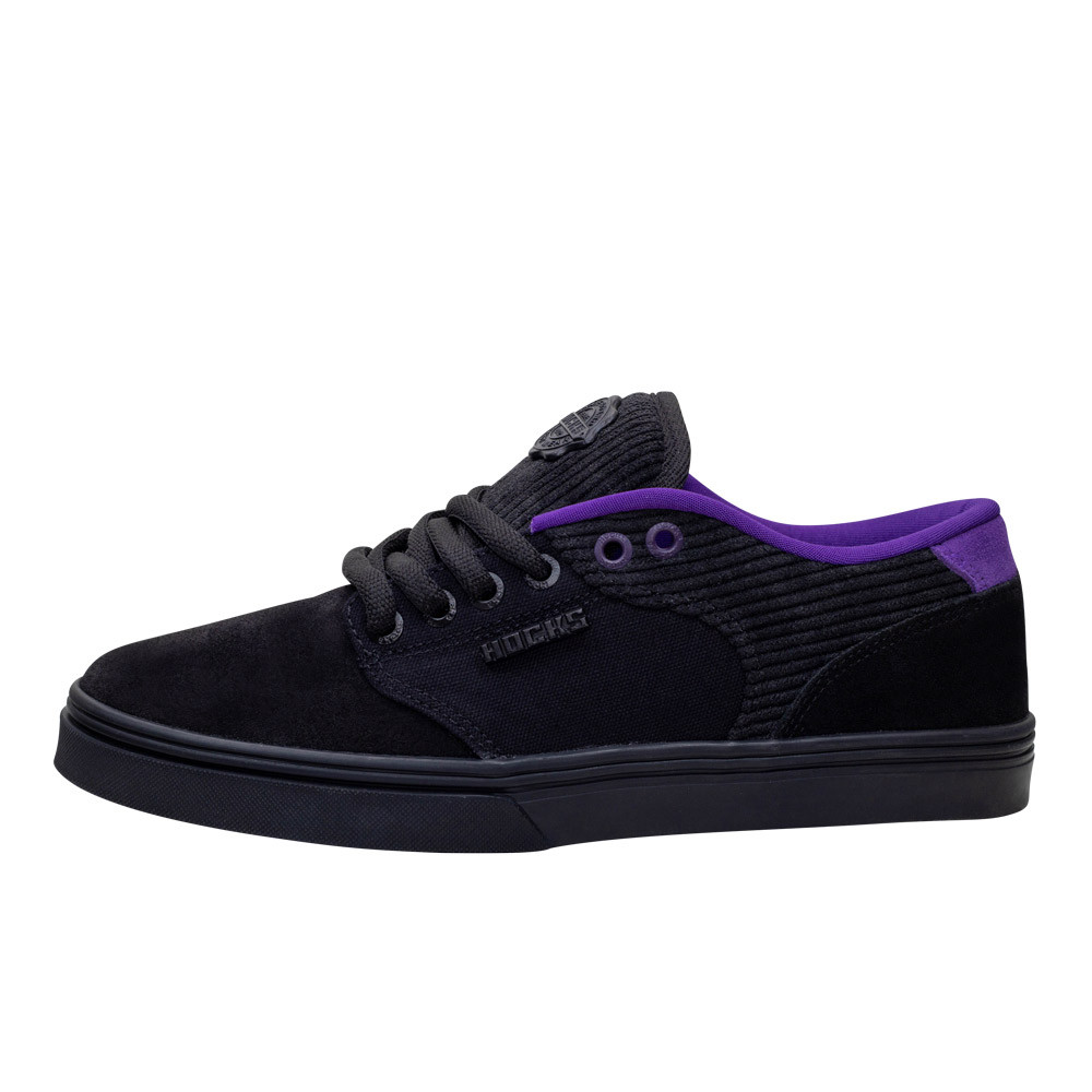 Tênis Hocks Montreal Black Grape – Preto / Roxo | Emporium Brazil