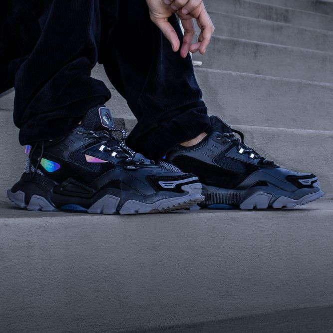 Tênis Qix Trek Preto / Grafite | Emporium Brazil