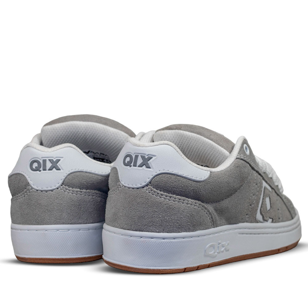Tênis Qix Combat Suede Cinza | Emporium Brazil